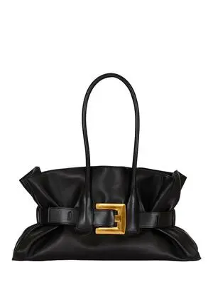 Balmain Large Calfskin Anthem Bag - Black