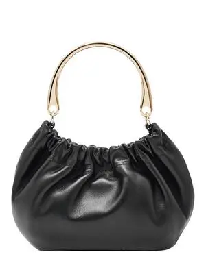 REISS Millie Leather Top Handle Bag