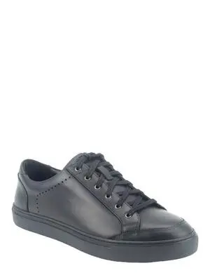 WARFIELD & GRAND Cyrus Leather Sneakers Black