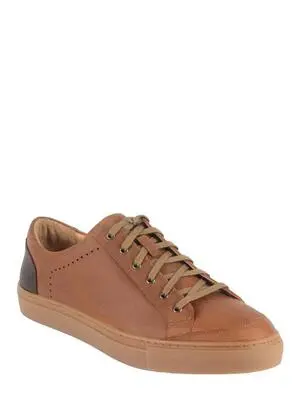 WARFIELD & GRAND Cyrus Leather Sneakers Cognac