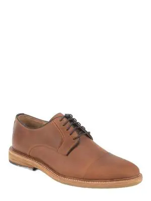 WARFIELD & GRAND Clement Ii Cap Toe Derby - Cognac