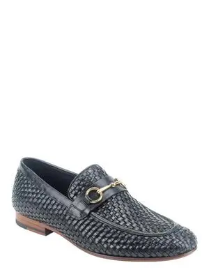 WARFIELD & GRAND Durand Woven Bit Loafer