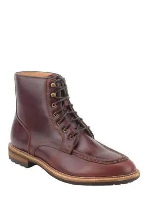 WARFIELD & GRAND Rampart Leather Boots - Chestnut