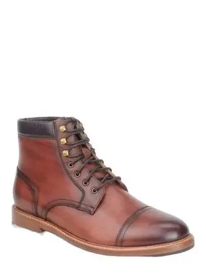 WARFIELD & GRAND Mmxxiv Cap Toe Boot - Cognac
