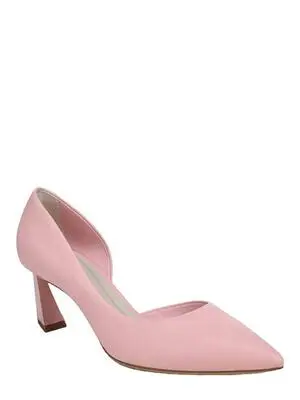 Franco Sarto Pointed Toe Half D'orsay Pump - Pink