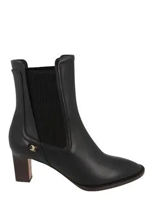 SALVATORE FERRAGAMO Toren Leather Bootie