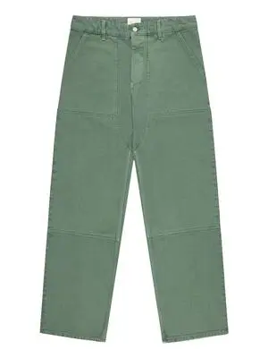 Aimé Leon Dore Garment Dyed Double Knee Carpenter Pant - Green