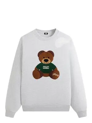 Kith Kithmas Teddy Nelson Crewneck - Grey