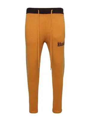 Rhude Knit Track Pant - Yellow