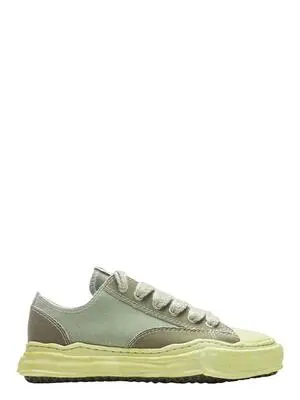 Mihara Yasuhiro Peterson Low OG Sole Spray-Dyed Canvas Green