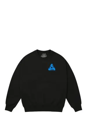 PALACE Fukuoka Tri-ferg Crew - Black