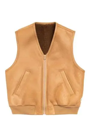 StÜssy Shearling Vest - Tan