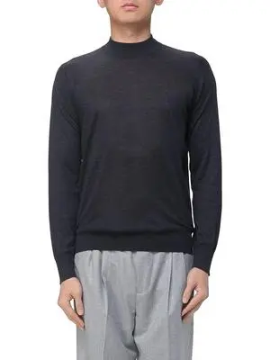 Brunello Cucinelli Brunello Cucinelli Silk And Cotton Mock Neck Sweater Grey