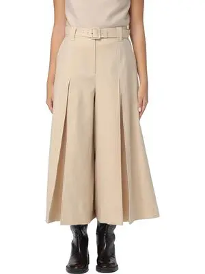Zimmermann Pleated Wide-leg Pants - Beige