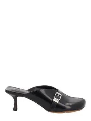 GANNI Heeled Mules - Black