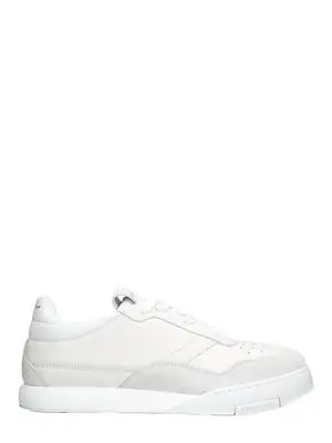 Givenchy Leather And Suede Trainers - White