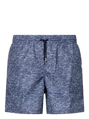 Derek Rose Maui Swim Shorts - Navy