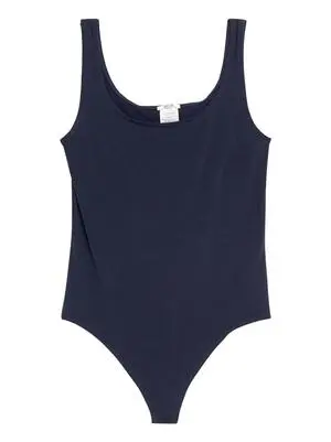 Wolford Jamaika Scoop-Neck Thong Bodysuit Navy