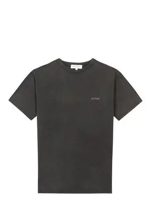 Maison Labiche T-shirt M/c With Logo - Black
