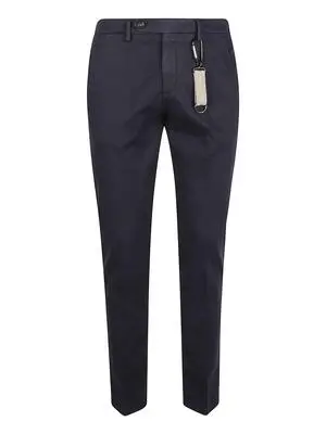 MANUEL RITZ American Pocket Trousers - Blue