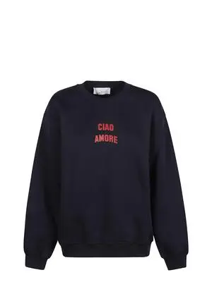 Giada Benincasa Ciao Amore Sweatshirt - Blue