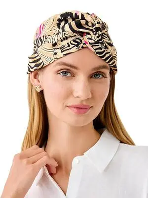Lilly Pulitzer® Printed Knotted Head Wrap - Rutabaga El Morocco