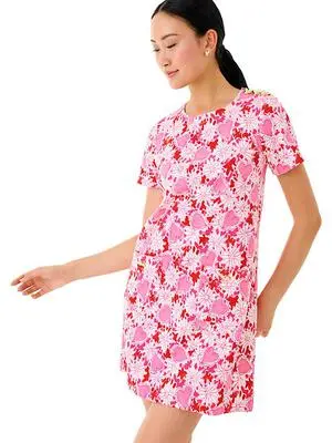 Lilly Pulitzer® Mattison Shift Dress Coconut Dear Heart