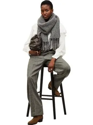 Ba&sh Wani Pleated Pants - Gray