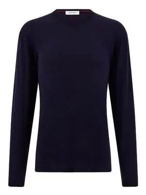 FERRAGAMO Crewneck Sweater - Navy