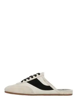 Vince Solstice Suede Sneaker Mule - Black