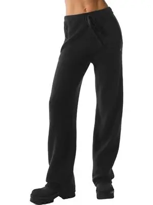 Alo Yoga Wool Cashmere Sweatpant - Black