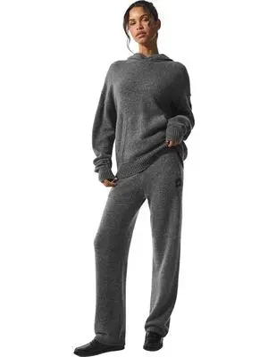 Alo Yoga Wool Cashmere Sweatpant - Platinum Grey