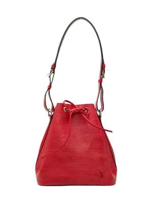 LOUIS VUITTON 1995 Epi Petit Noe Bucket Bag - Red
