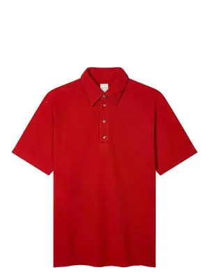 Paul Smith Embroidered-logo Polo Shirt - Red