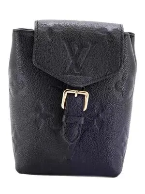 LOUIS VUITTON Monogram Empreinte Giant Backpack - Black