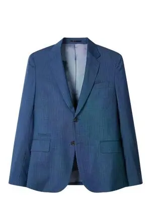 Paul Smith Single-breasted Pocket Jacket - Blue