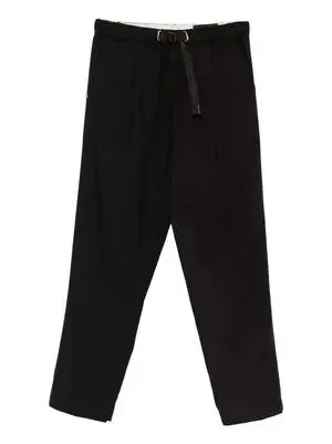 WHITE SAND Adjustable Belt Trousers - Black