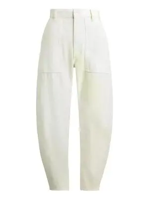 Polo Ralph Lauren Reverse Sateen Tapered Trousers - White
