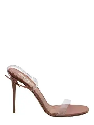 Valentino Garavani Buckle-fastening Heeled Sandals - White