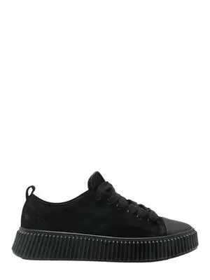 RHUN Fluted Sole Sneakers - Black
