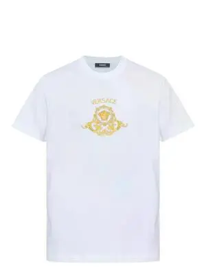 Versace Medusa Head Graphic-print T-shirt - White