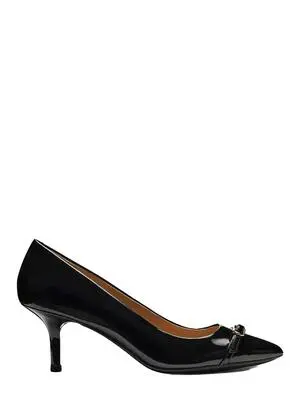 Geox 70mm Kleopy Buckled Pumps - Black