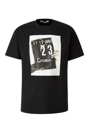 Givenchy Round-neck Graphic T-shirt - Black