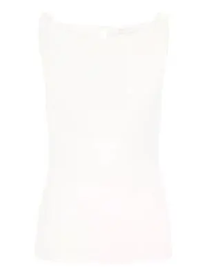 Faithfull The Brand Knot-detail Top - White