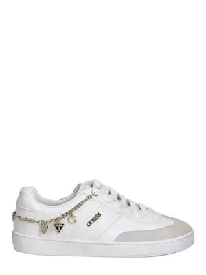 Guess Charm-detail Sneakers - White