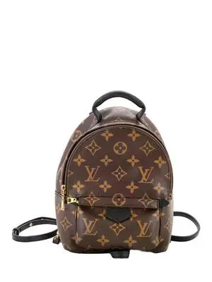 LOUIS VUITTON Palm Springs Mini Backpack Monogram Canvas - Brown