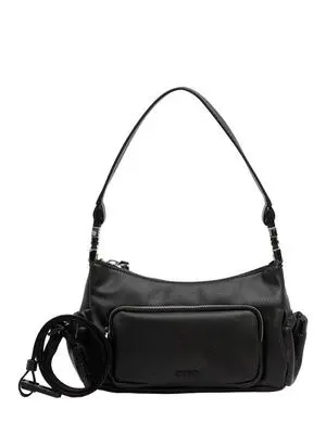 Hugo Zip Pocket Satchel - Black