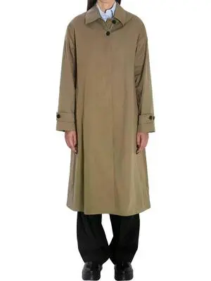 THE ROW Lolana Buttoned Coat - Neutrals