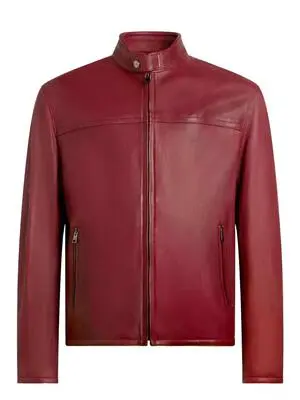 Etro Nappa Leather Jacket - Red