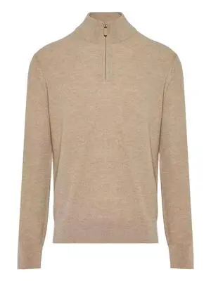 Zegna Half-zip Sweater - Neutrals